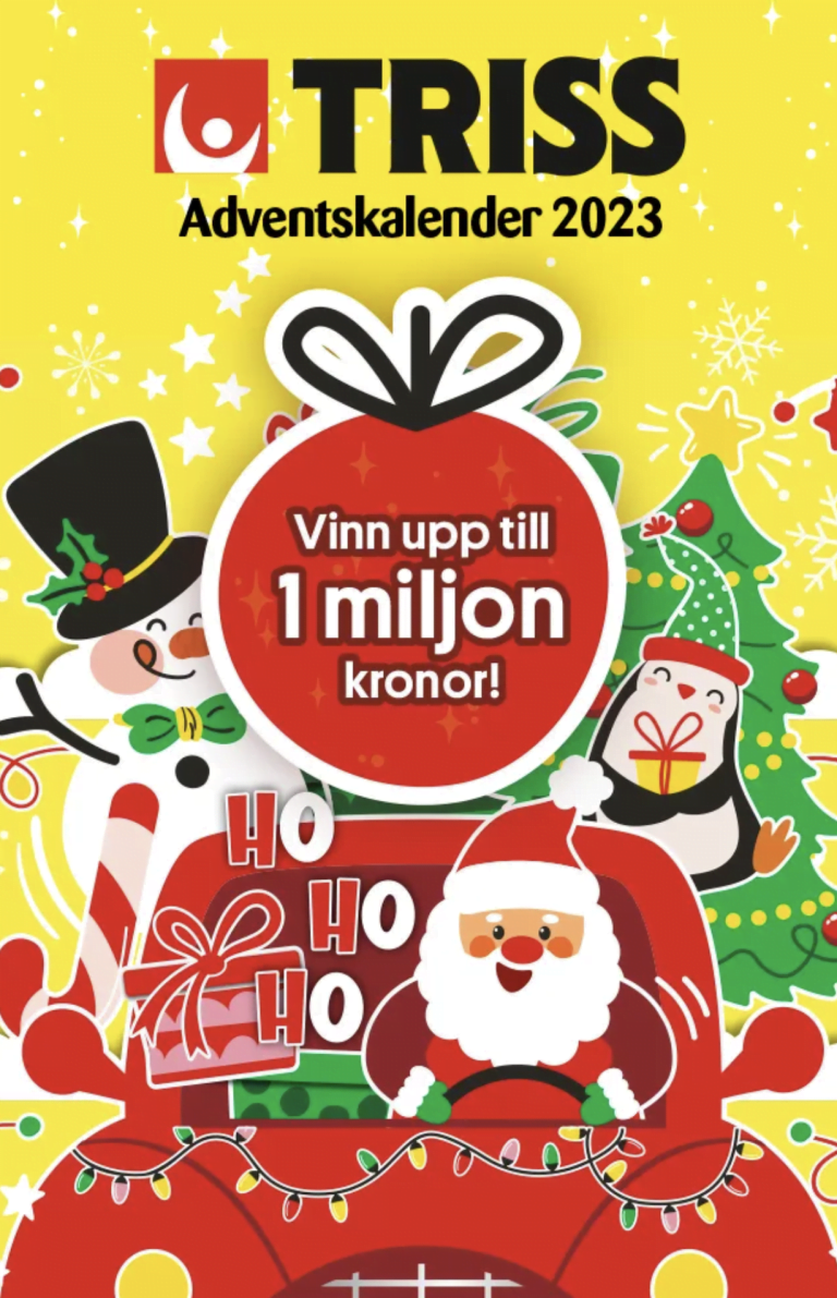 Triss julkalender 2026 | Adventskalenderguiden